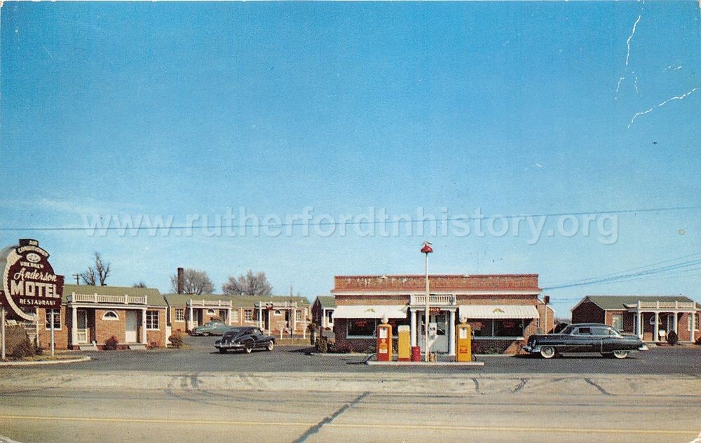 Legendary ‘hotspot’ – The Anderson Motel – Rutherford County Tennessee ...